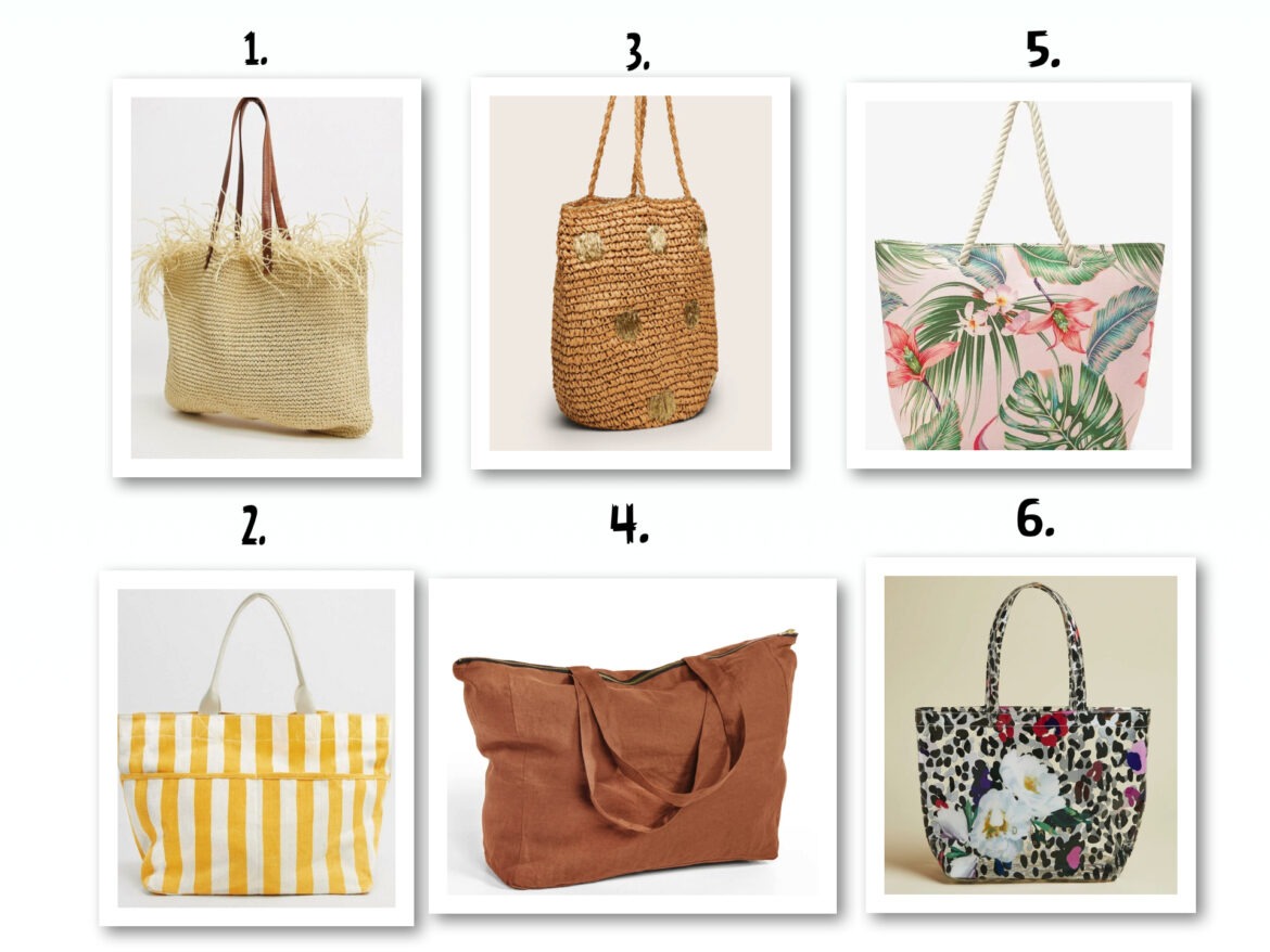 Bolsos de playa para ir a la moda
